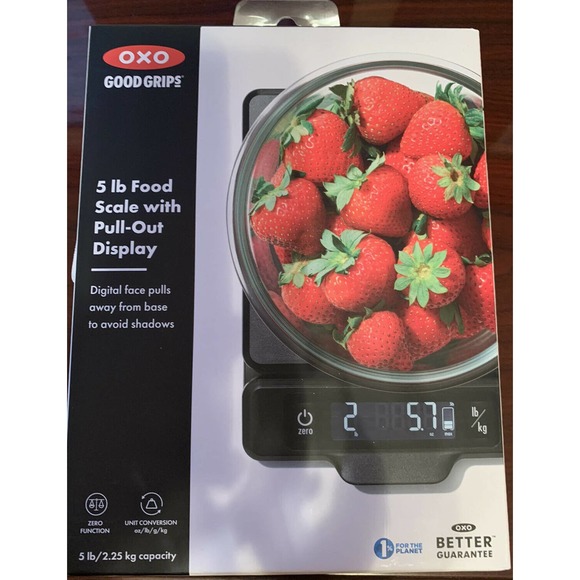 Oxo | Kitchen | Oxo Good Grips 5 Lb Food Scale With Pull Out Display ...
